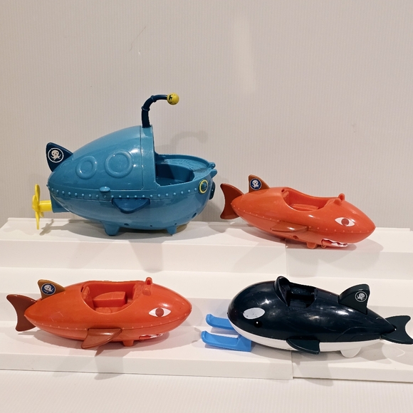 Toys | Octonauts Gup B Gup A And Gup O Mixed Vehicle Set | Poshmark